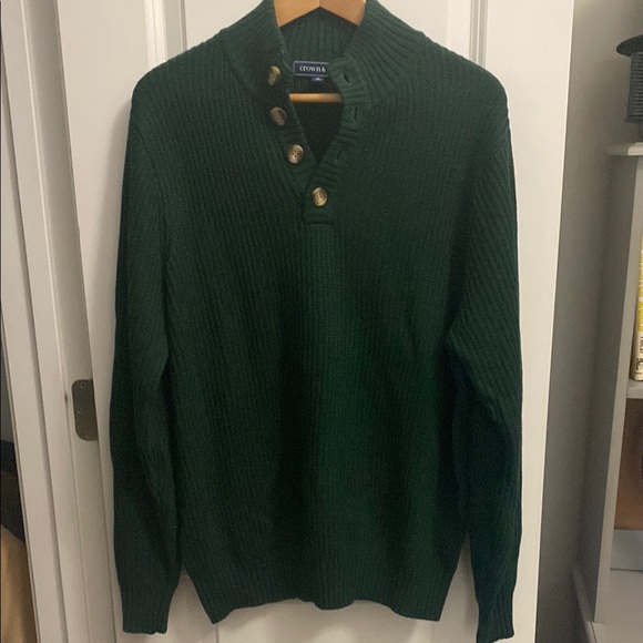 crown & ivy | Sweaters | Crown Ivy Turtleneck Sweater In Green | Poshmark